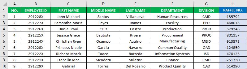 Automated Raffle System
