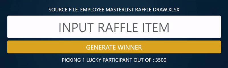 Automated Raffle System